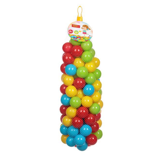 Mingi Colorate din Plastic, 100buc - eMAG.ro