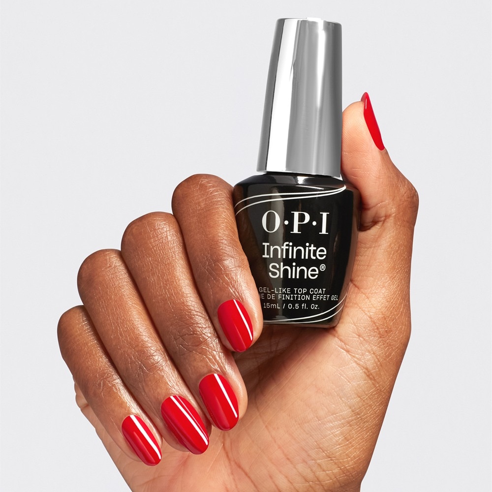 Top coat pentru lac de unghii cu efect de gel OPI Infinite Shine Top ...