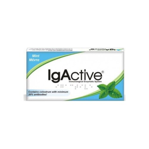 Pastile pentru gat IgActive, eucalipt si menta, fara zahar, 20 buc - eMAG.ro