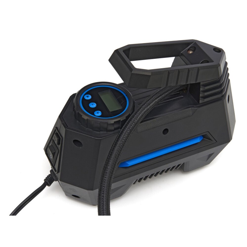 Compresor auto portabil cu alimentare 12 V, HBM, afisaj digital - eMAG.ro