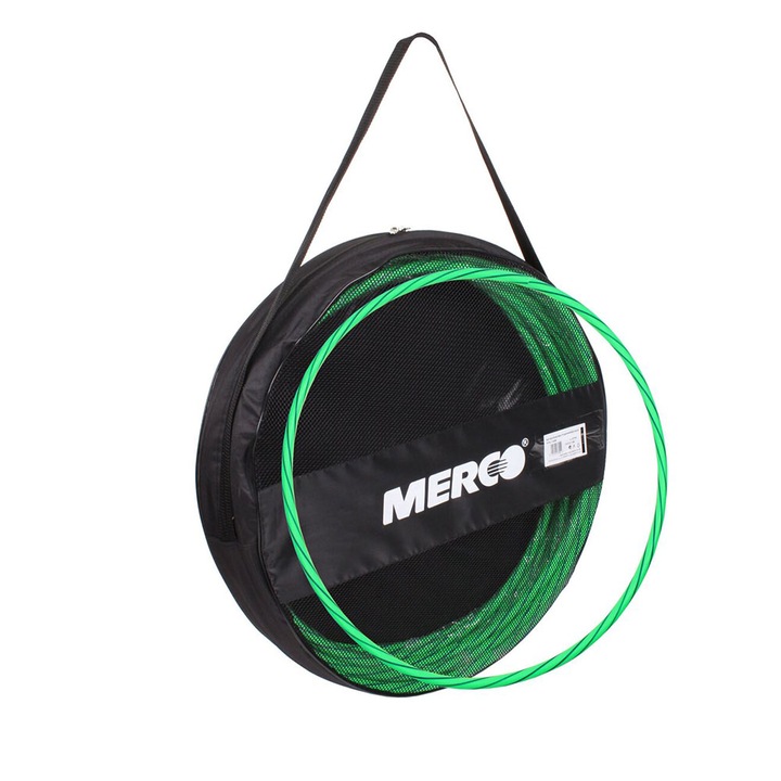 Set 10 cercuri pentru gimnastica Merco Hula Hoop Aero, diametru 70 cm ...