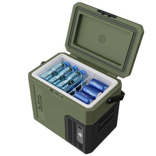 Frigider portabil auto cu compresor 17L, 12-24-240V, 60W, Bluetooth ...