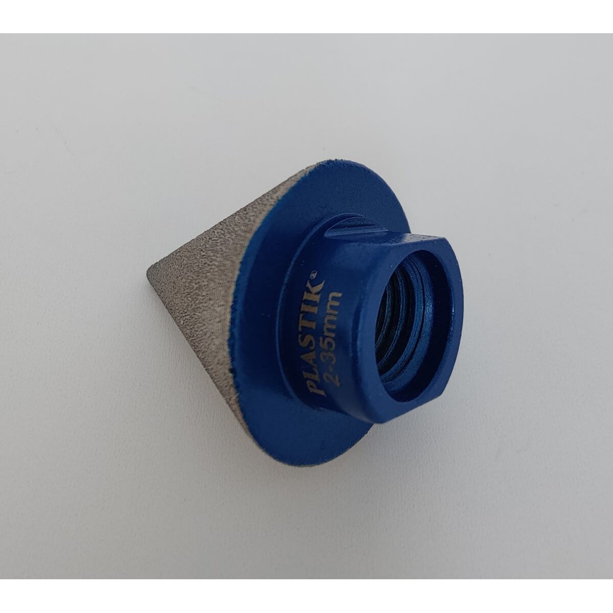 Freza conica diamantata pentru rectificari in placi ceramice, piatra, 2 ...