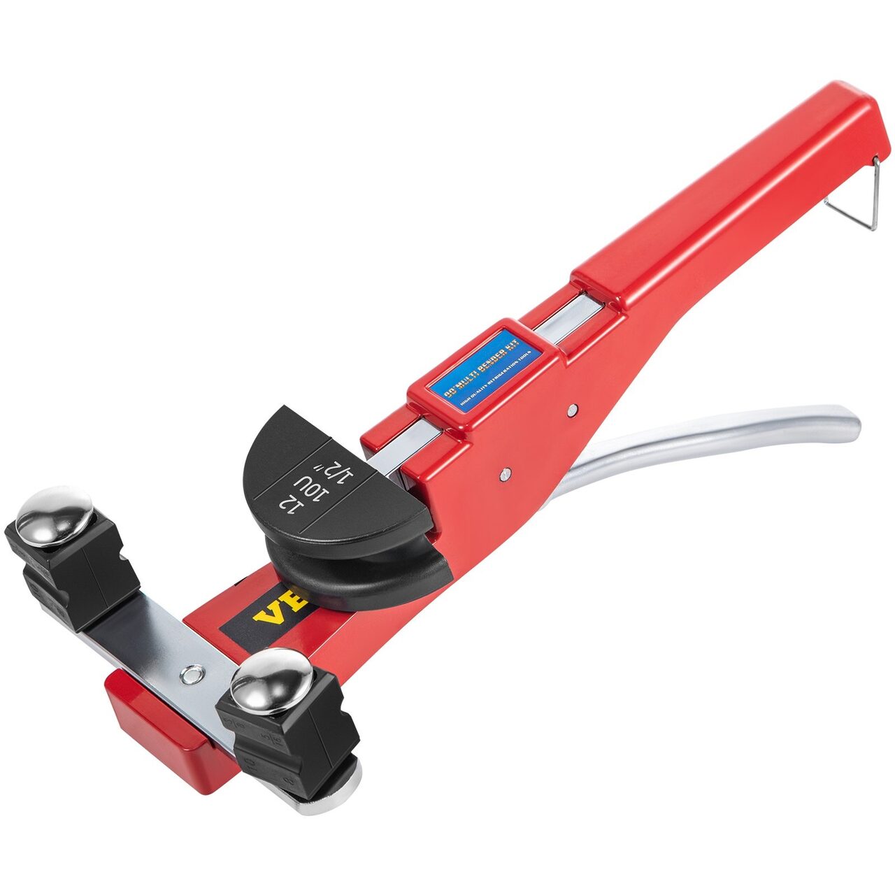 Dispozitiv de indoit tevi din cupru si aluminiu, Clichet, 7 matrite 1/4 ...