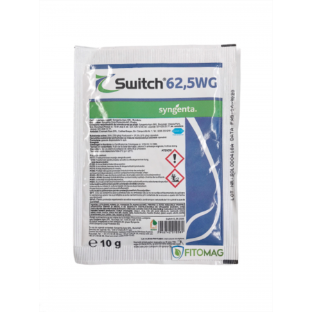 Fungicid sub forma de granule dispersabile in apa, Switch 62, 5 WG, 10 ...