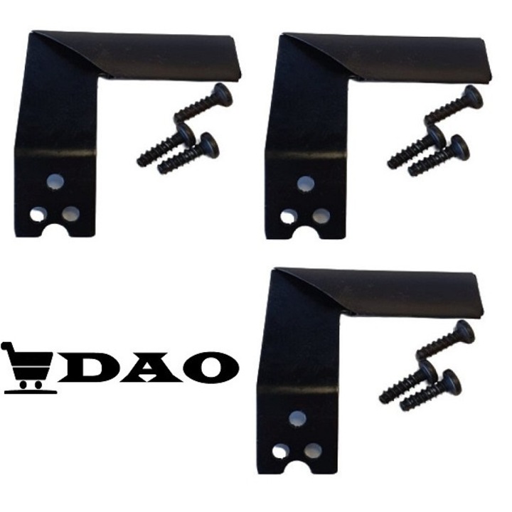 Set 3 cutite scut protectie aparatoare motocoasa metalice, suruburi ...