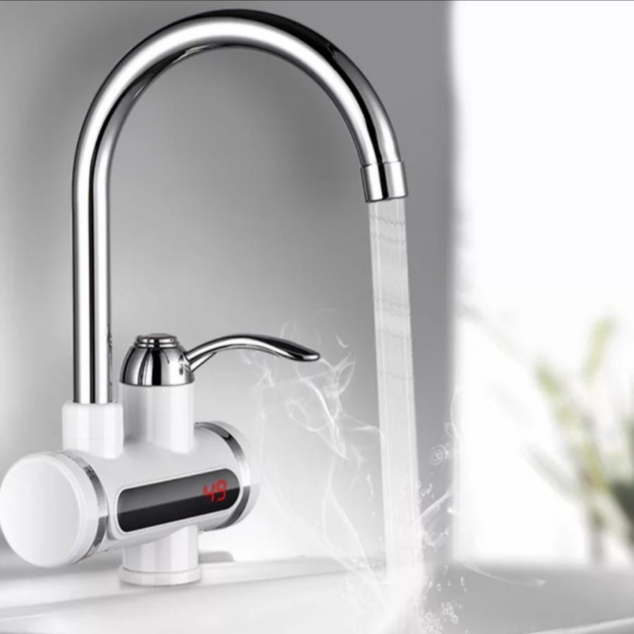 Robinet electric Instant pentru apa calda, cu afisaj LCD - eMAG.ro