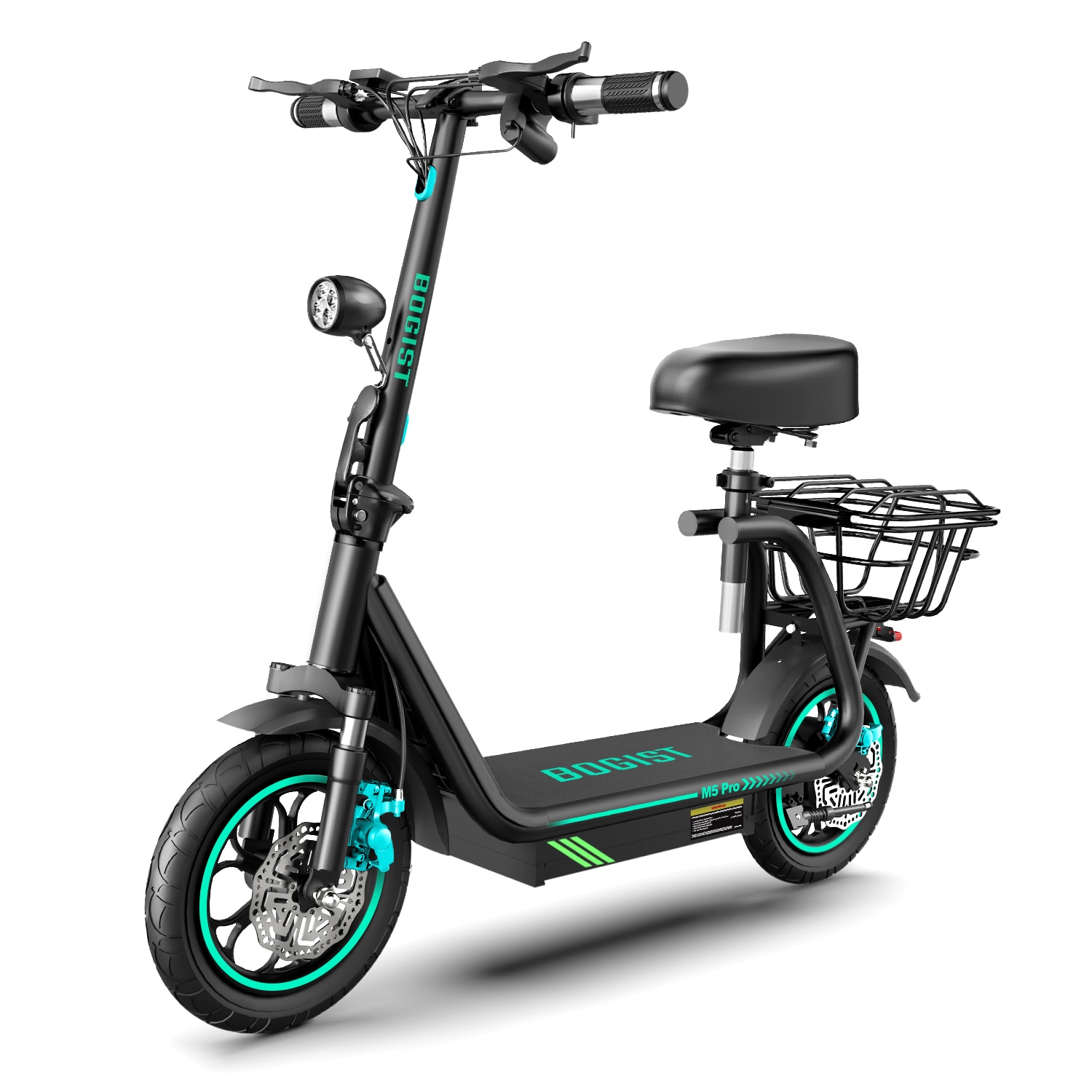 Trotineta electrica BOGIST M5 Pro(2024), Viteza maxima 45km/h, 15Ah ...