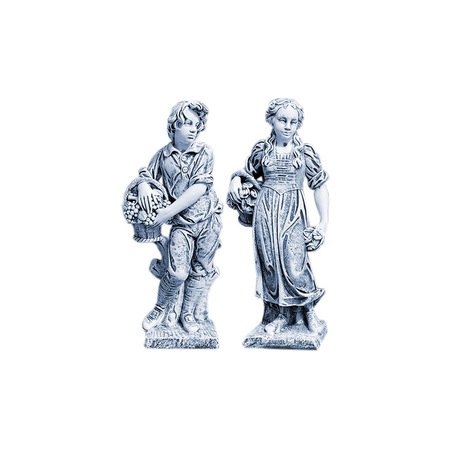 Set doua statuete baiat si fata, model S43 - eMAG.ro