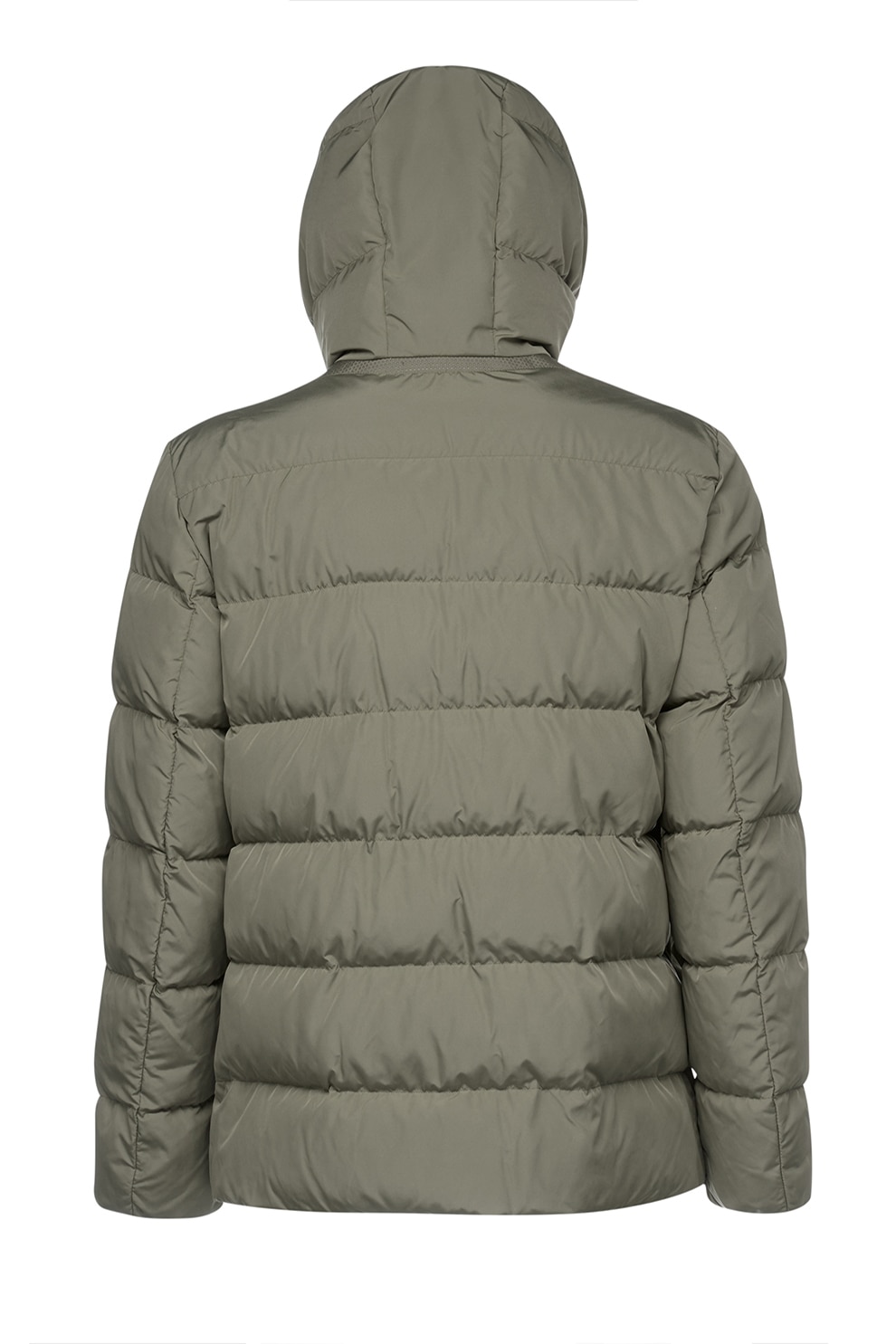 Geox, Geaca matlasata cu buzunare cu capsa, Kaki, 52 - eMAG.ro