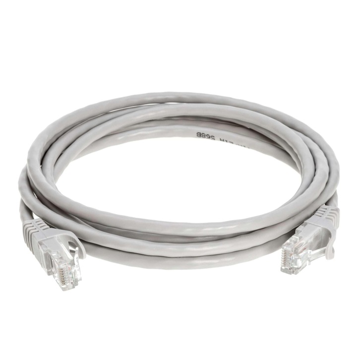 Cablu de retea UTP, Cat 6, RJ45, Cablu de corectie Ethernet, cablu de ...