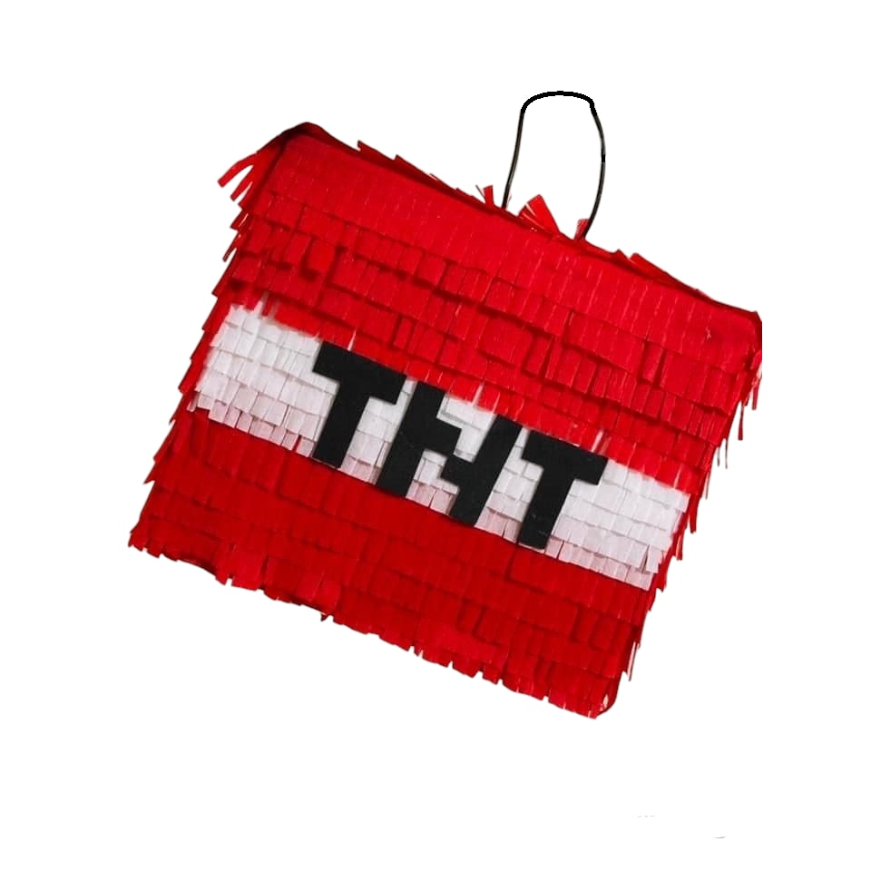 Pinata Bomba, Pinata TNT 37 cm + bata - eMAG.ro