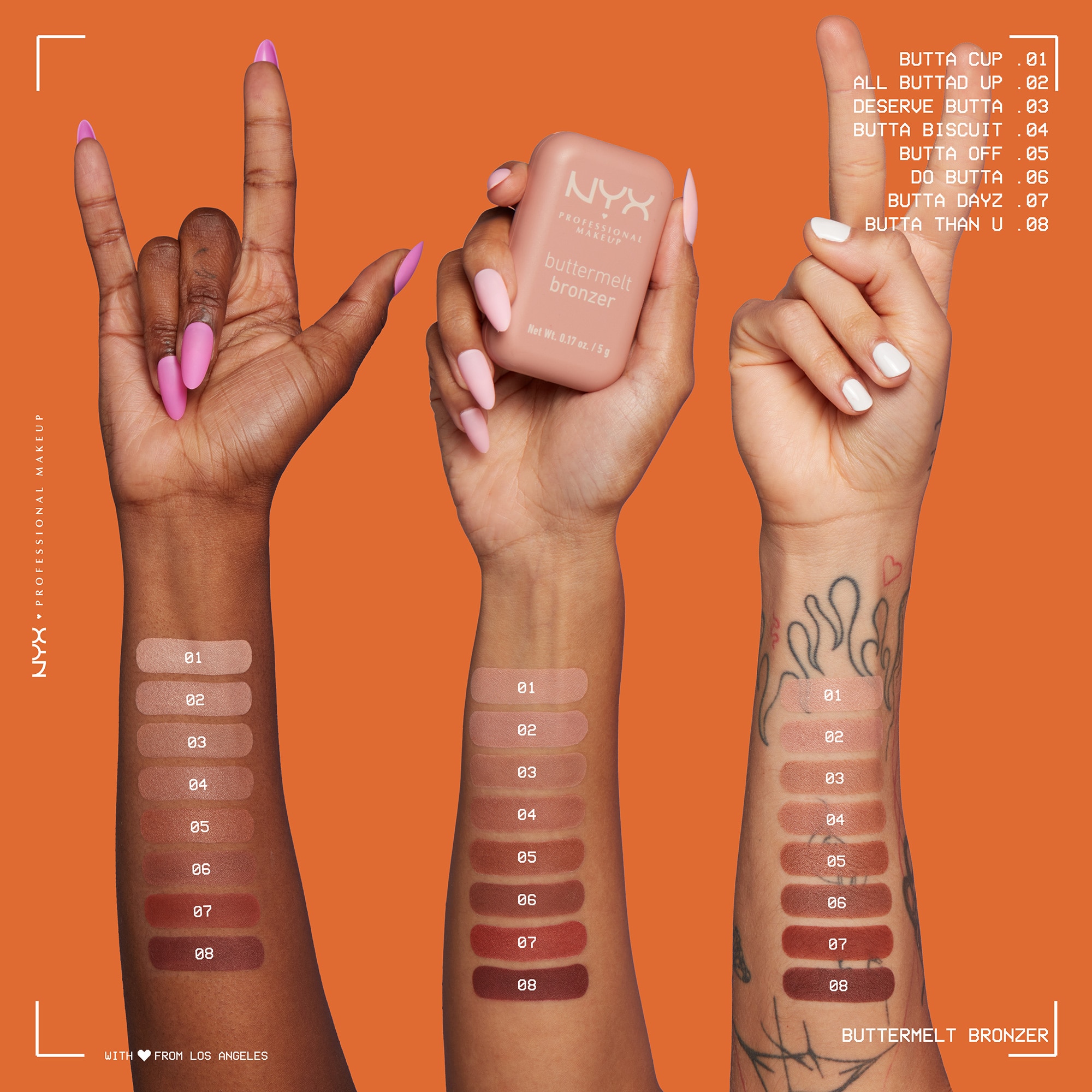 Bronzer NYX PM Buttermelt, 5 g, All Butta'd Up - eMAG.ro