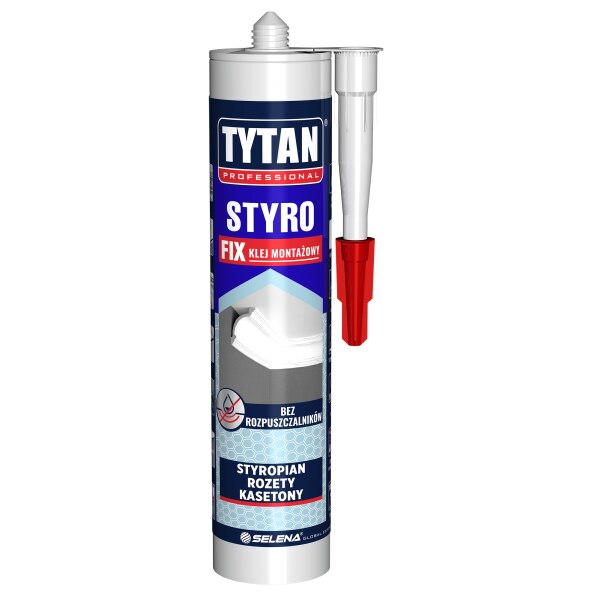Adeziv de montaj Tytan Professional Styro Fix, pentru styropian, 290ml, alb - eMAG.ro