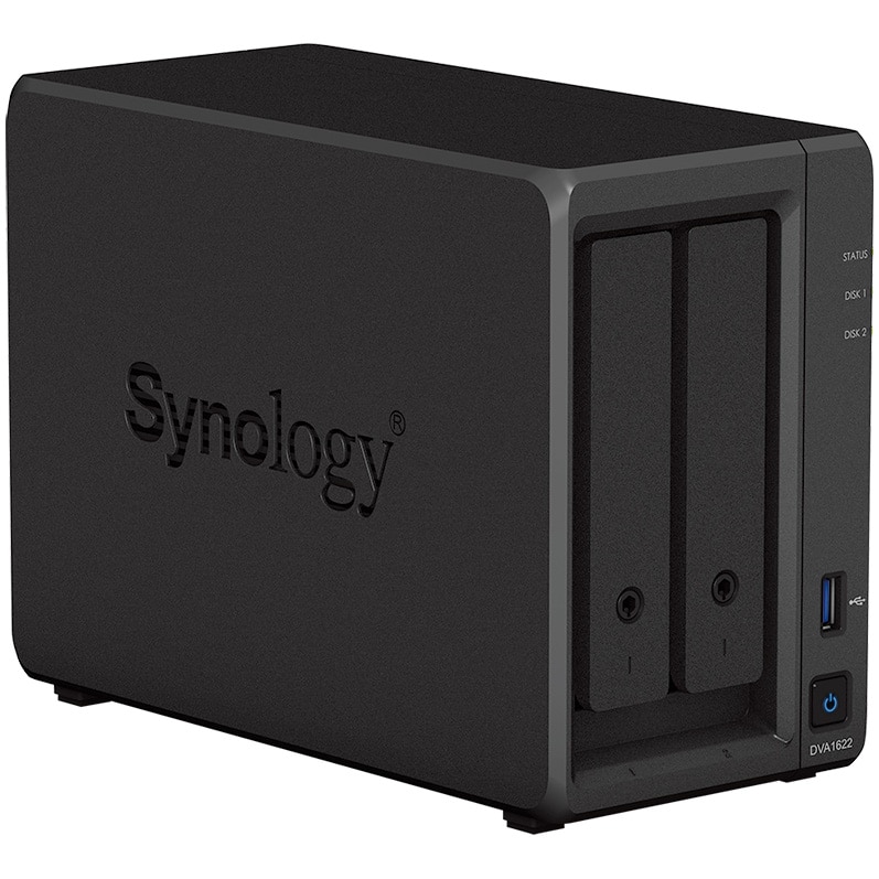 NVR Synology DVA1622 Deep Learning AI, cu procesor Intel Celeron J4125 ...