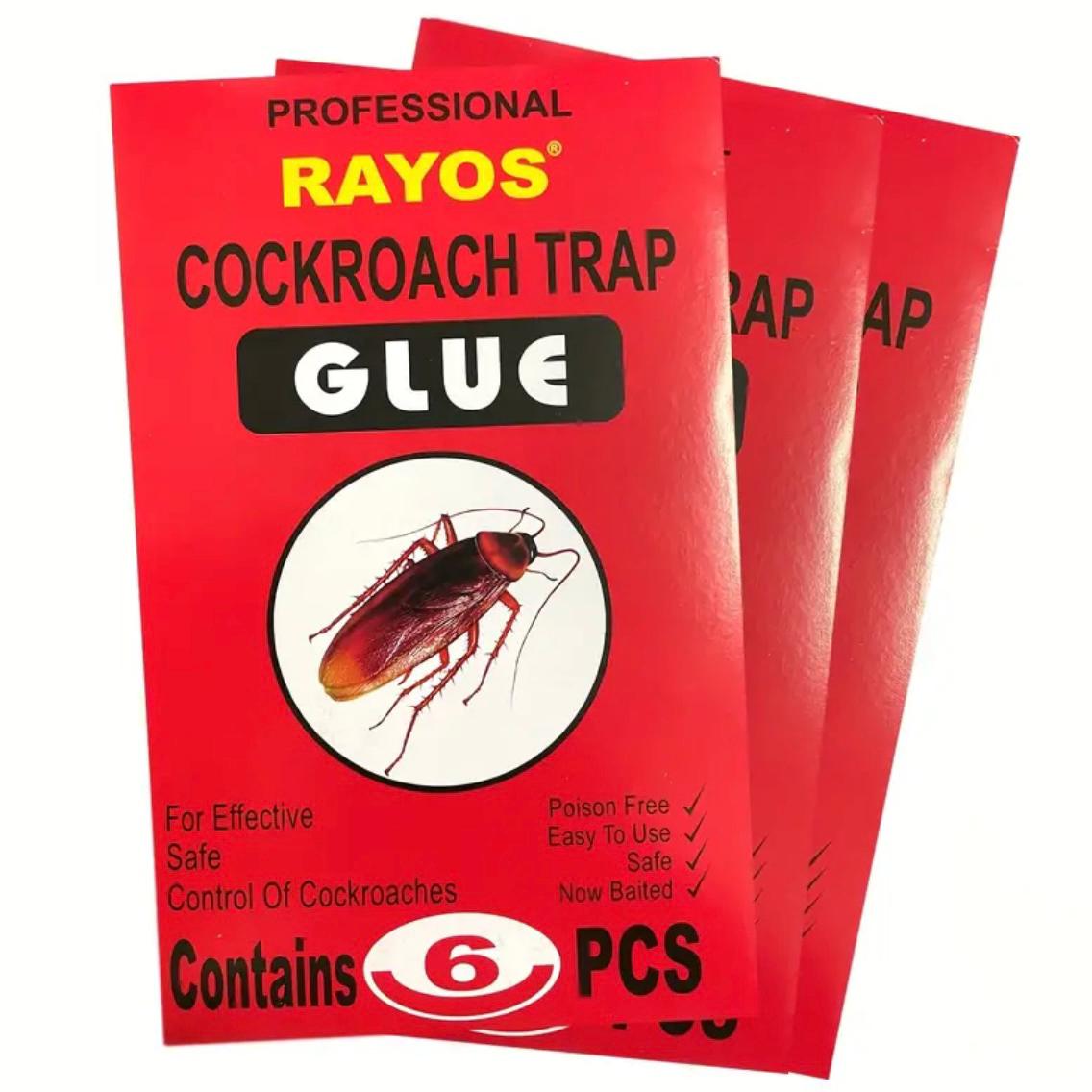 Set 6 capcane pentru gandaci, lipici - eMAG.ro