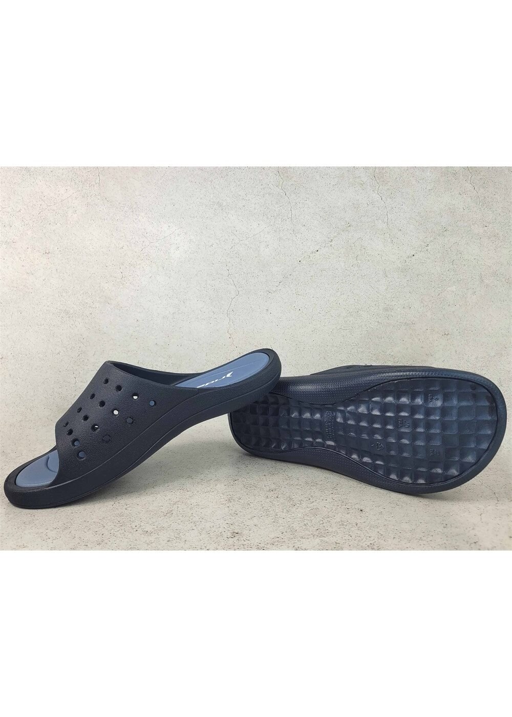 Papuci barbati, Rider, Sintetic, Negru, 42 EU - eMAG.ro