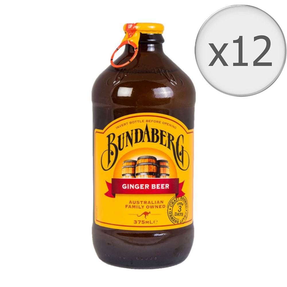 Bere Bundaberg fara alcool aromatizata Root, sticla, 12 x 375ml - eMAG.ro