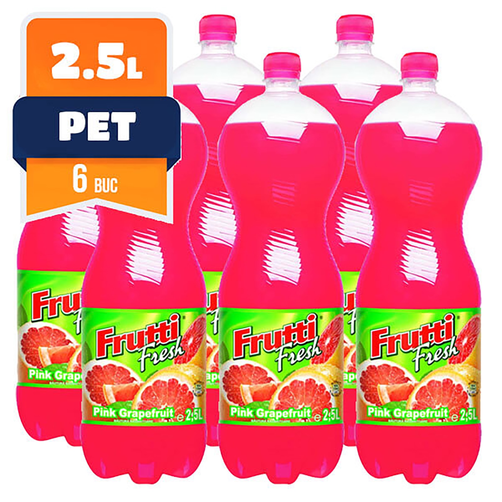 Suc Grapefruit, 6 x 2.5 L, Frutti Fresh - eMAG.ro