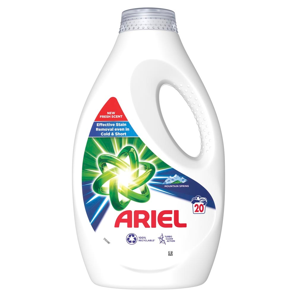 Detergent lichid Ariel Mountain Spring, 20 spalari, 1l - eMAG.ro