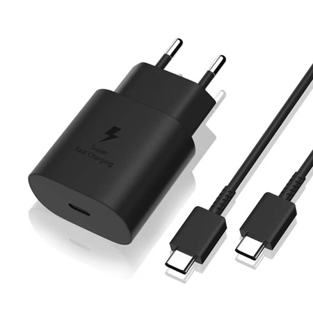 Incarcator usb-c, 45w, Cablu incarcare, Super Fast Charging, Negru ...