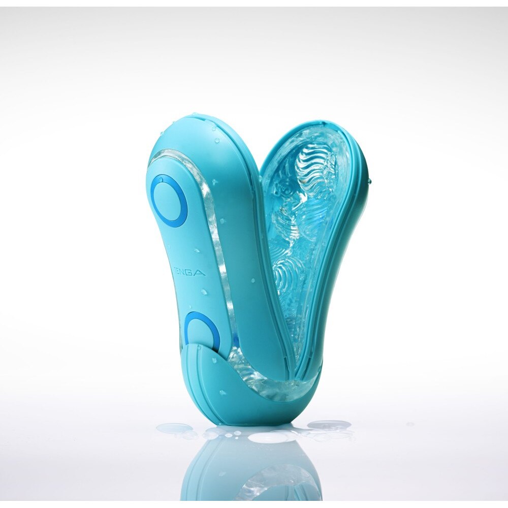 Masturbator vagin, Tenga FLIP ORB, albastru, 16-20 cm - eMAG.ro
