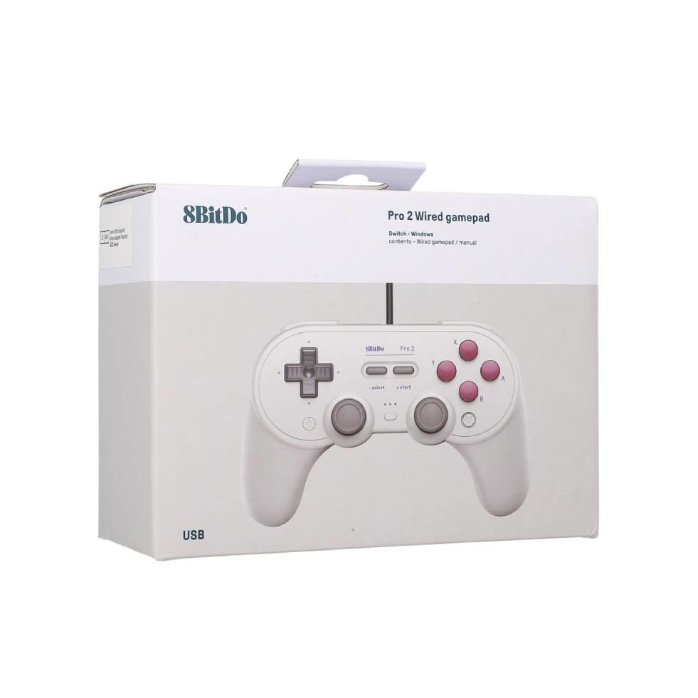 Controller 8bitdo Pro2 Wired Gamepad G Classic - eMAG.ro