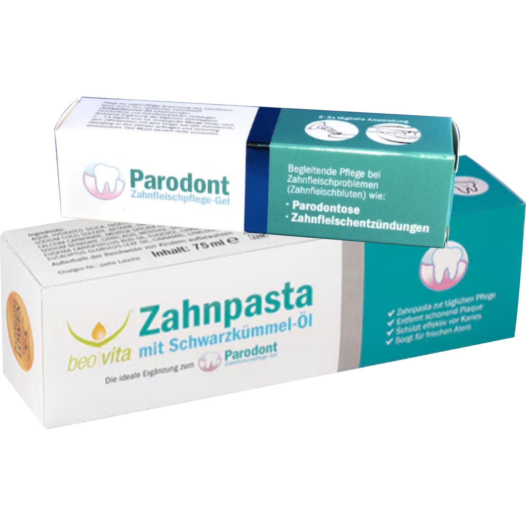 Set pasta de dinti Parodont cu ulei de chimen negru, egiptean, fara ...