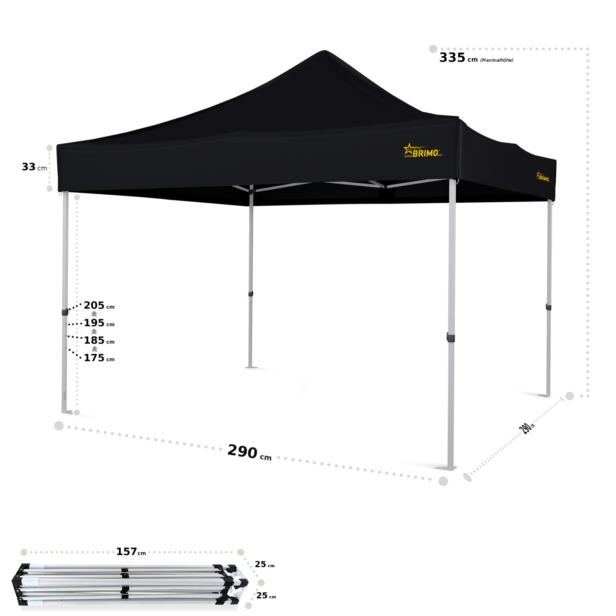 Cort pliabil 3x3 - eMAG.ro