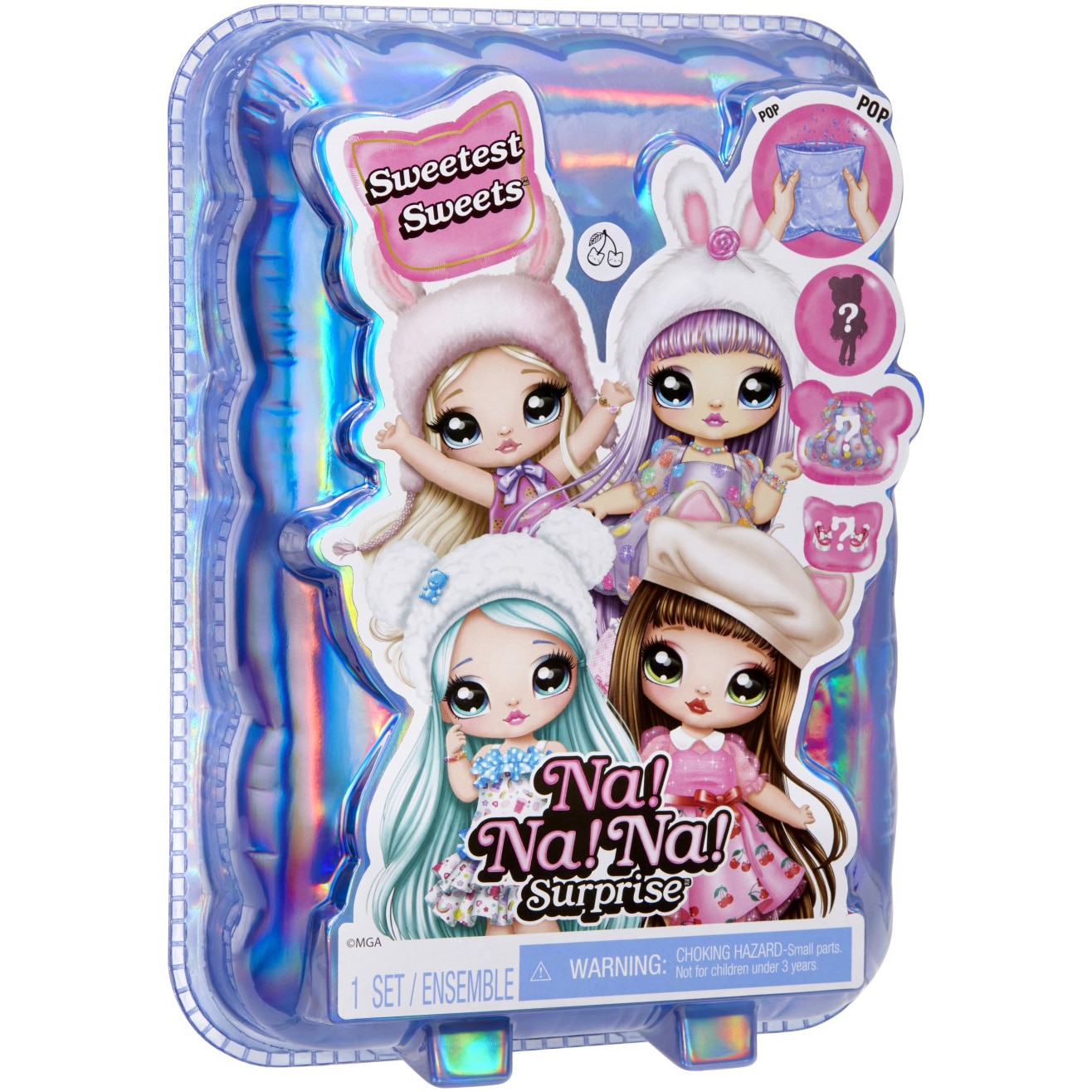 Papusa Na! Na! Na! Surprise! Sweetest Sweets - Katie Kitten - eMAG.ro