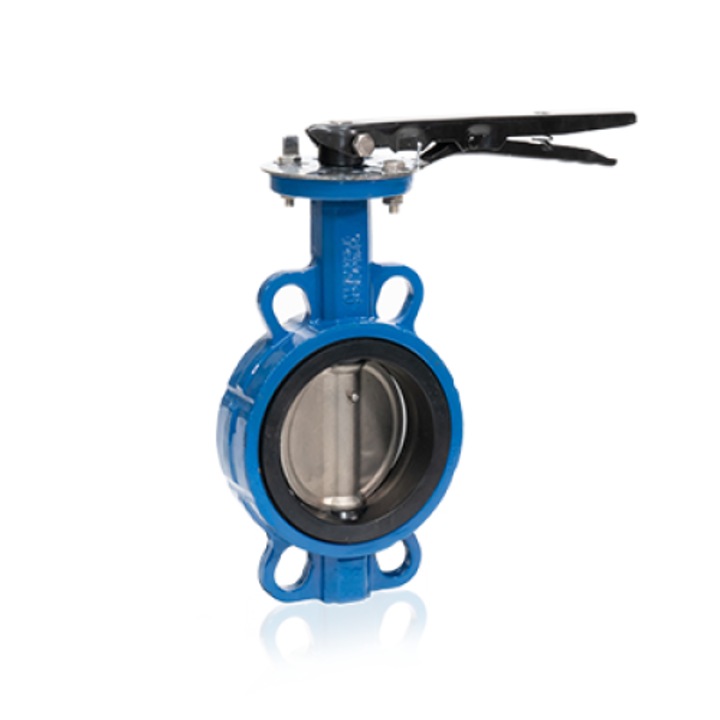 Robinet cu clapa fluture tip Wafer, corp si clapa din fonta GGG50 ...