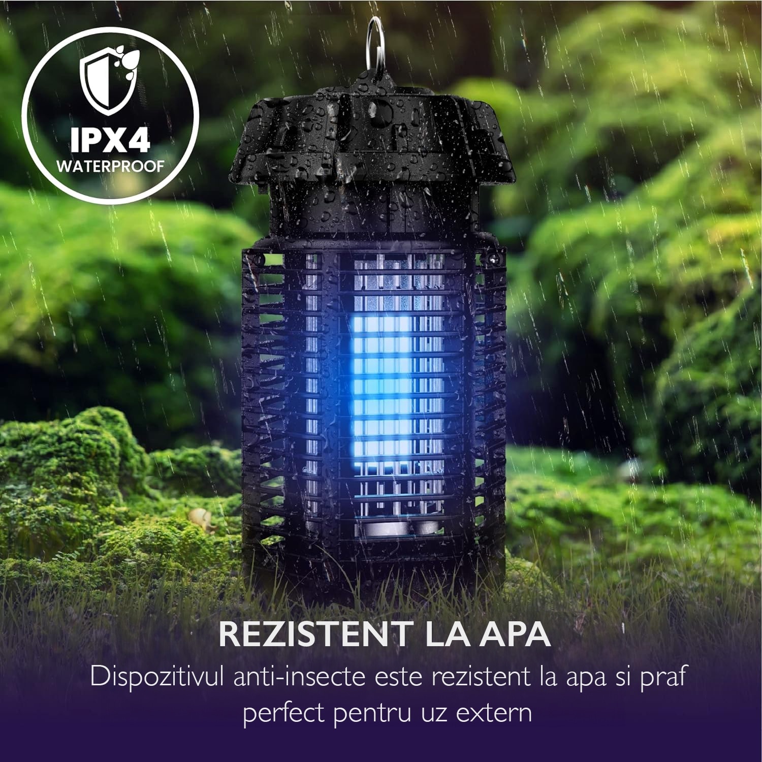 Lampa UV Anti Insecte Techone® Pest Killer, Functie Anti Tantari, Muste ...