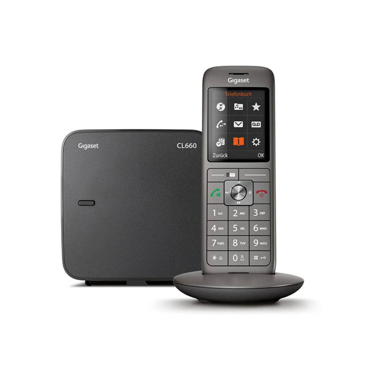 Telefon fara fir Gigaset CL660A Duo Anthracite - eMAG.ro