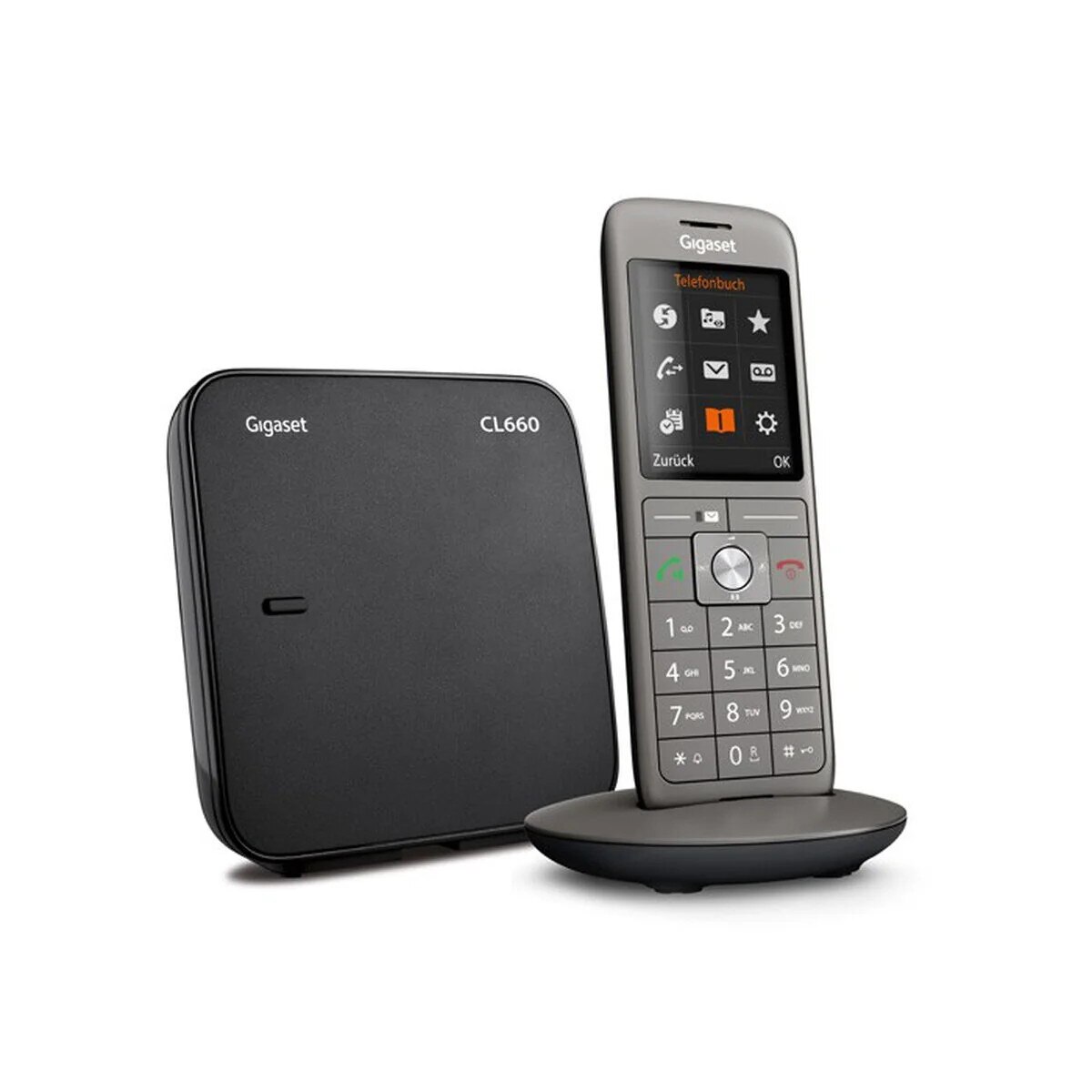 Telefon fara fir Gigaset CL660A Duo Anthracite - eMAG.ro