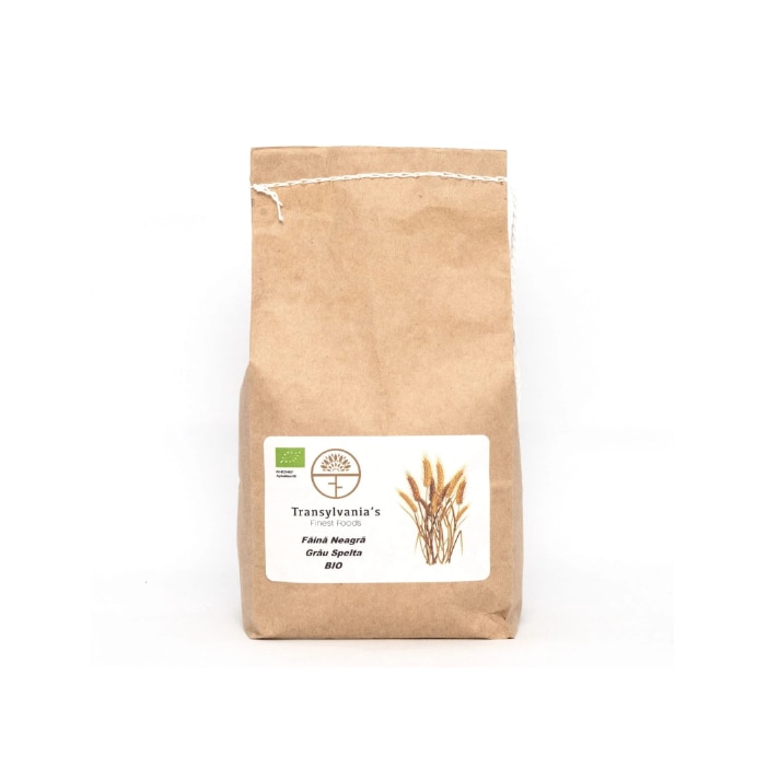 Faina neagra din grau spelta BIO, 5kg, Transylvania's Finest Foods ...