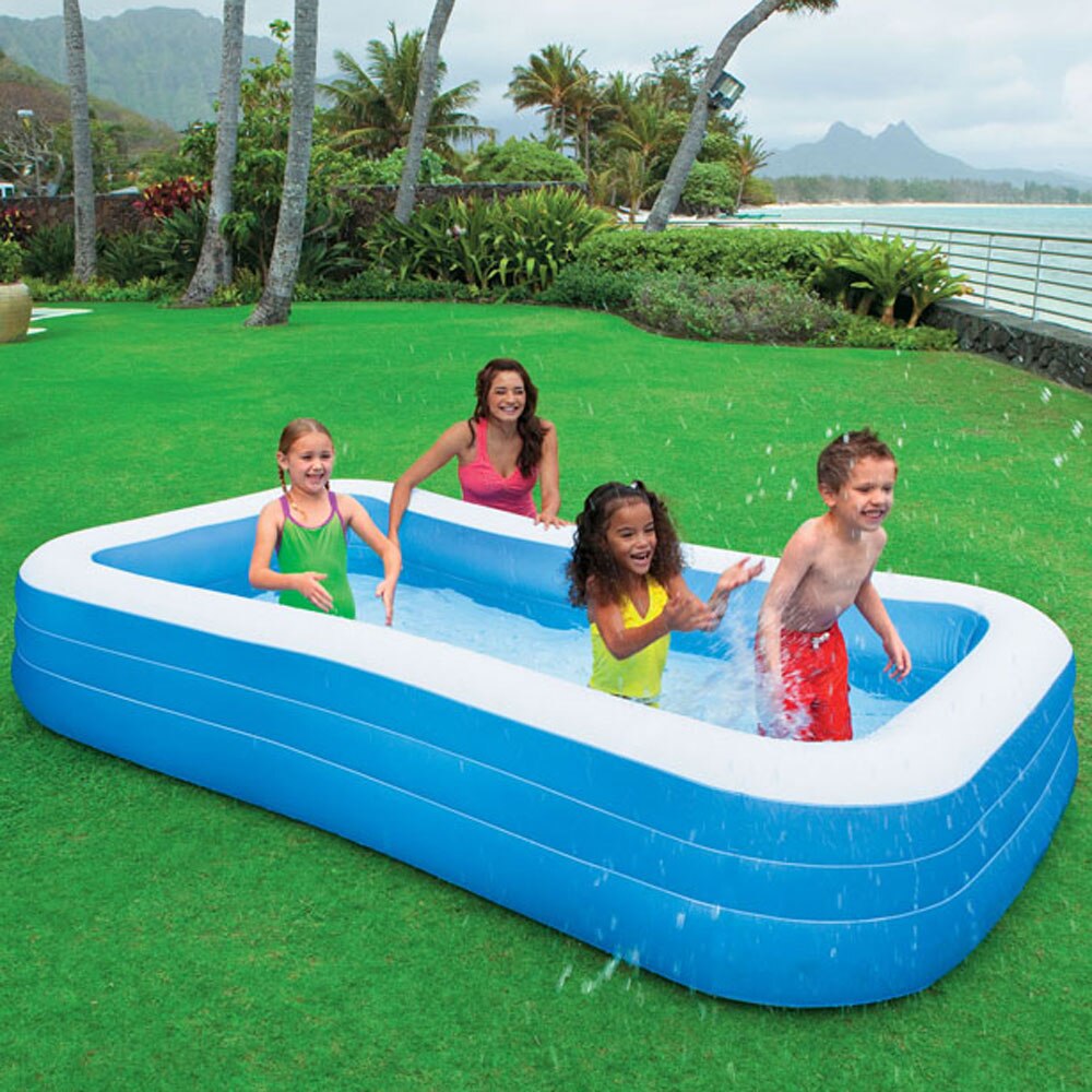 Intex:swim center family pool-басейн семейство - eMAG.bg