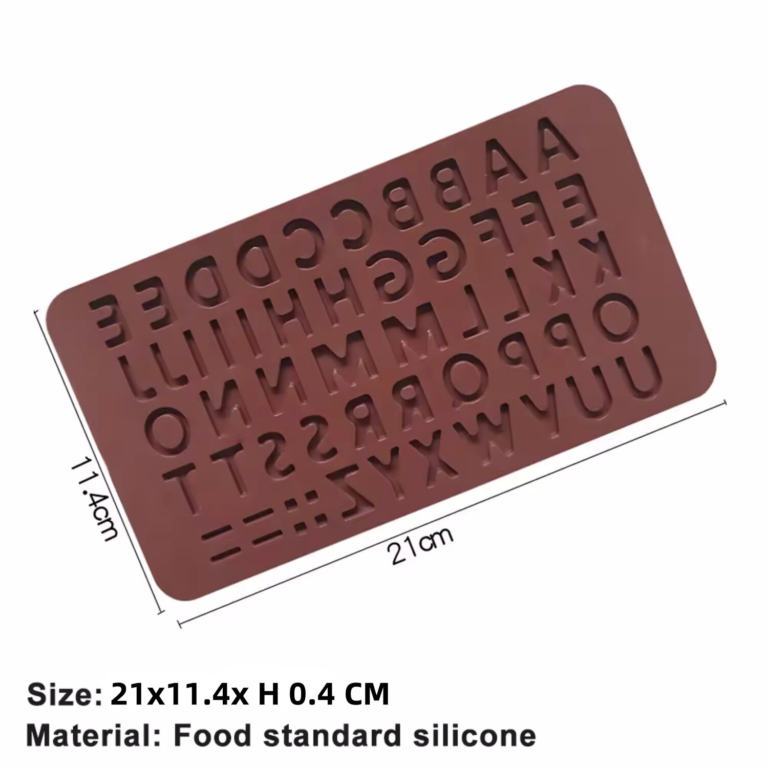 Set 3 bucati Forme Silicon Litere si Cifre, pentru Ciocolata de Casa ...