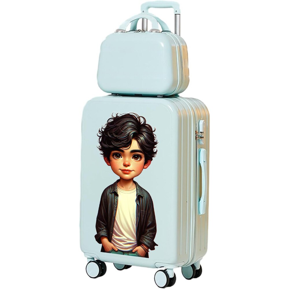 Set troler cabina cu mini geanta, Quasar & Co.®, pentru copii, model ...