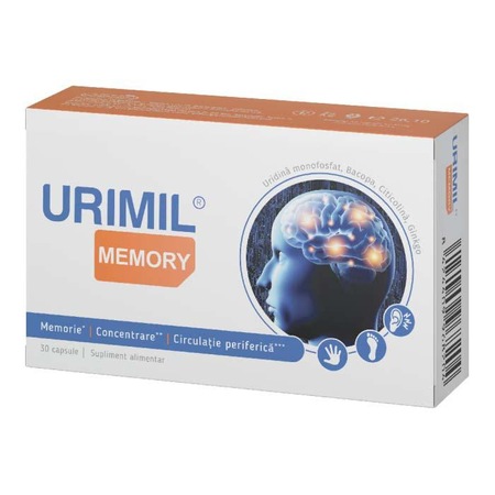 Urimil Memory 30 capsule Naturpharma - eMAG.ro