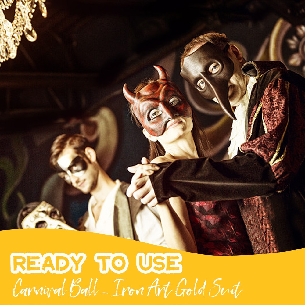 Set de masti de carnaval pentru cupluri, longziming, design simplu ...