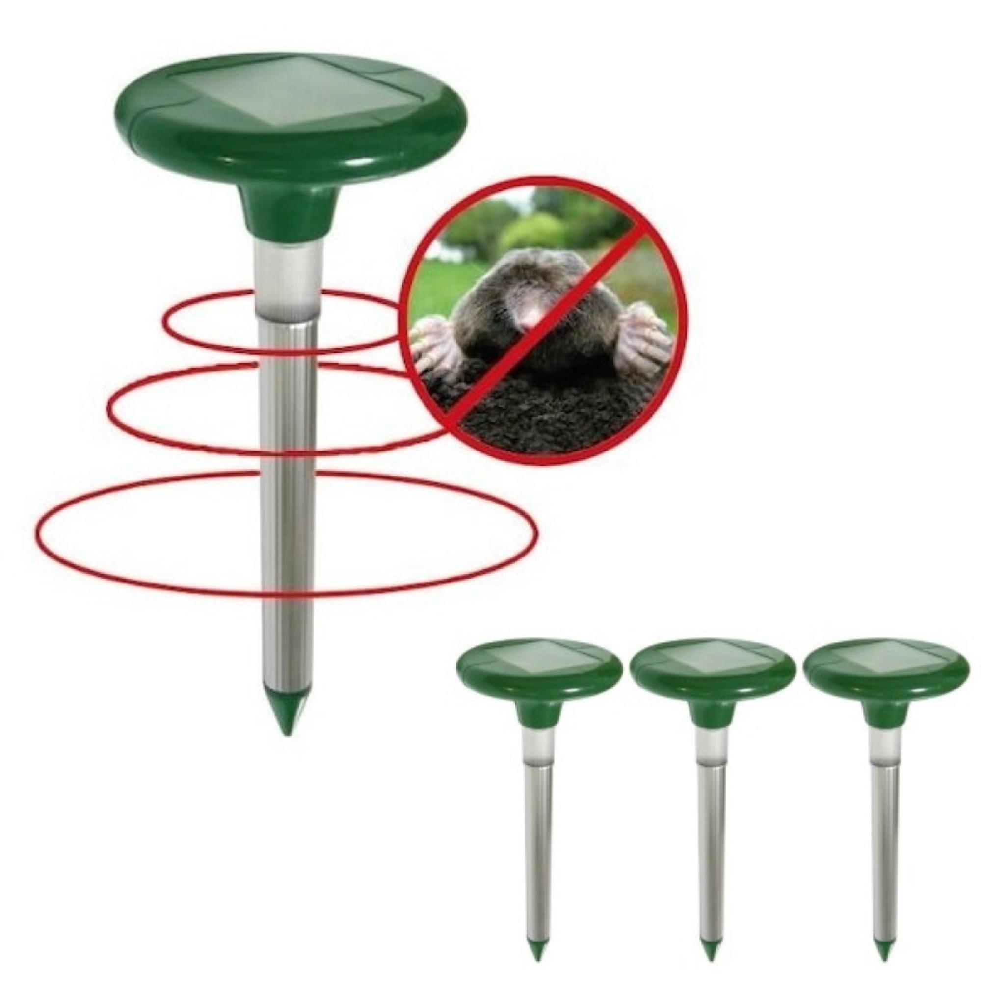 Aparat Solar Cu Ultrasunete Anti Cartite Pentru Gradina Picior Aluminiu ...