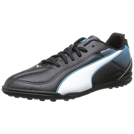 Ghete de fotbal Puma Esquadra TT Jr pentru teren sintetic culoare negru ...
