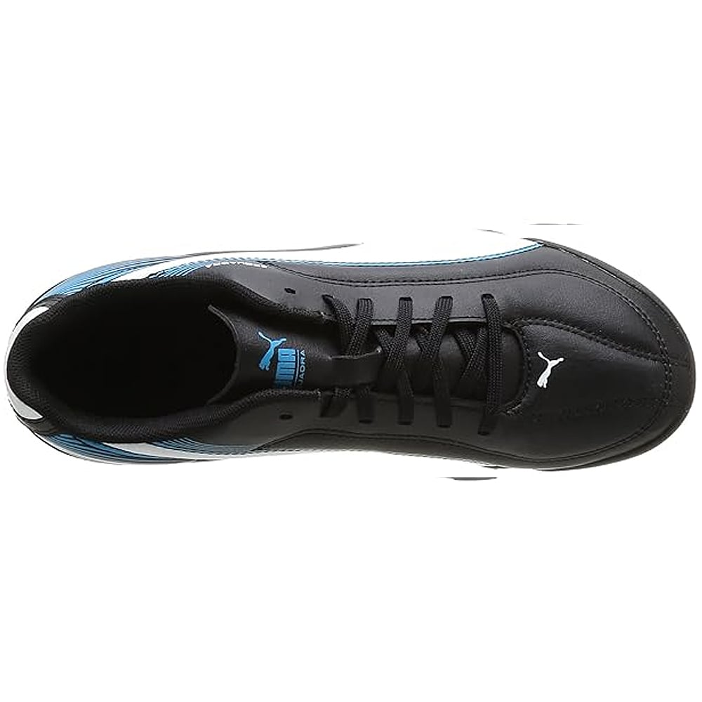 Ghete de fotbal Puma Esquadra TT Jr pentru teren sintetic culoare negru ...