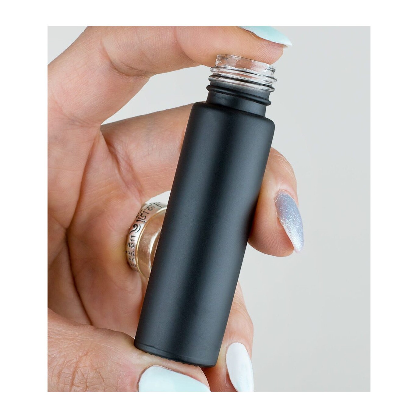 Recipient Roll-On 10 ml - Sticla Neagra mata - eMAG.ro