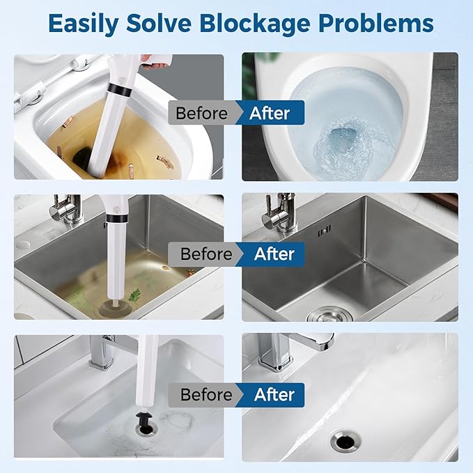 Pompa pentru toaleta, kit de aerisire de inalta presiune, pentru ...