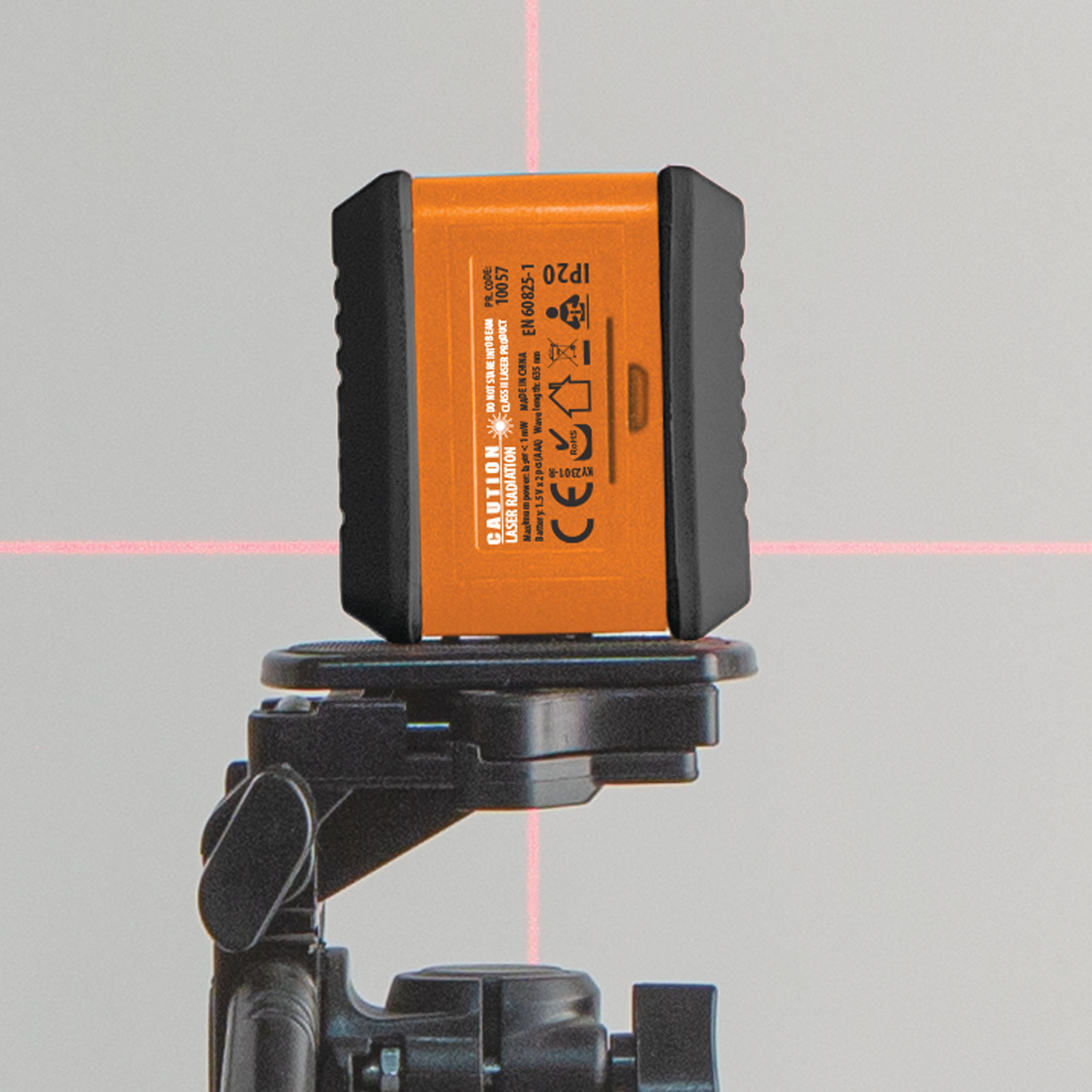 Nivela laser mobila practica Handy mini - 2 x AAA - max 10 m - cu laser ...