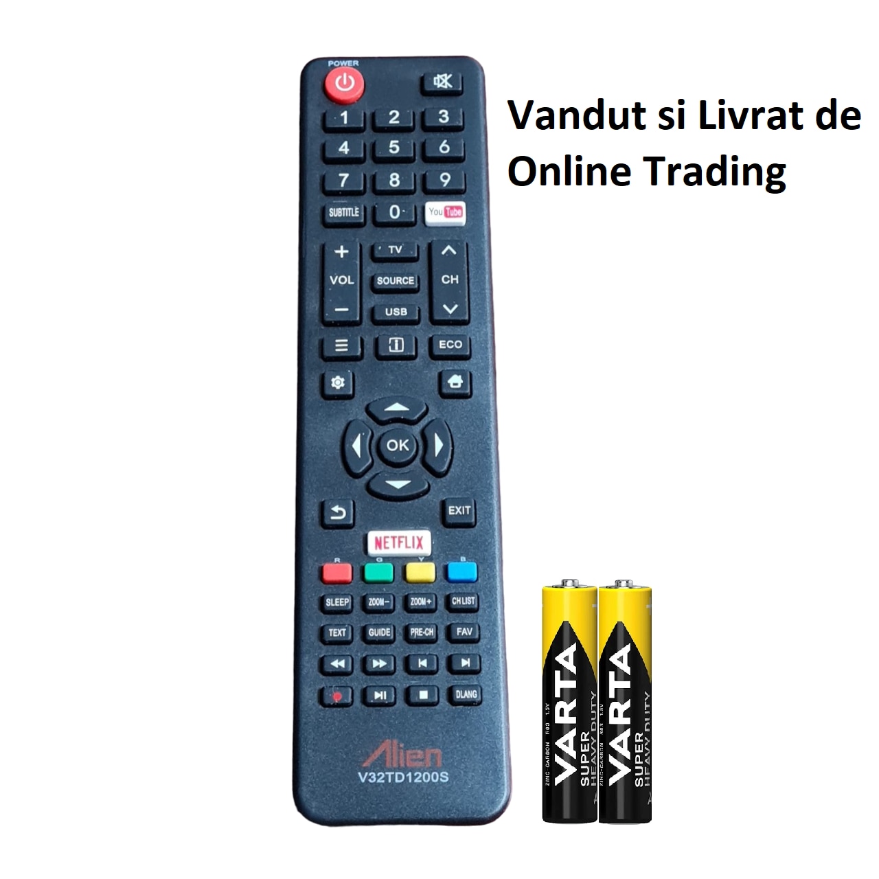 Telecomanda universala VORTEX Smart TV, LCD, LED, V32TD1200S, Functii ...