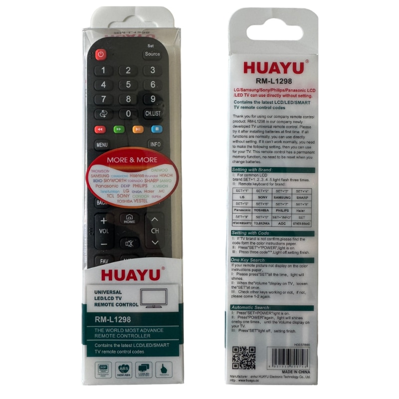 Telecomanda Universala Smart Multi Brand, Buton Netflix, YouTube, Prime ...