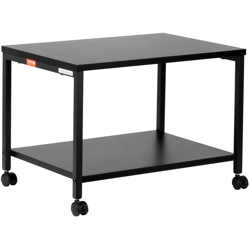 Suport Mobil pentru Imprimanta, 2 Niveluri, 34 x 48 x 34 cm, Capacitate ...