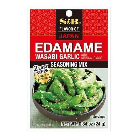 Mix de condimente pentru edamame cu wasabi si usturoi, 24g, S&B - eMAG.ro